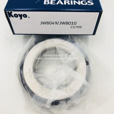 China KOYO  Taper  Roller  Bearings   JW8049/JW8010 for sale