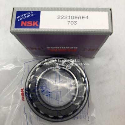 China NSK Spherical Roller Bearing 22210EAE4 ，22212EAE4 for sale