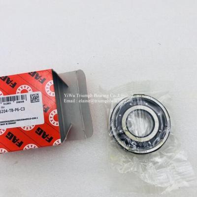China High precision  FAG  Deep Groove Ball Bearings   6204-TB-P6-C3 ,6204 for sale