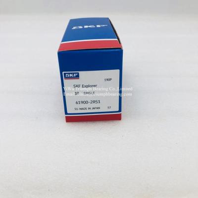 China Miniature   Deep Groove Ball Bearing  61900-2RS1 for sale