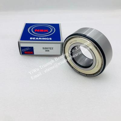 China NSK Angular contact ball bearings, double row  5207ZZ for sale