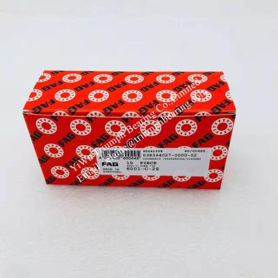 China FAG  Deep Groove Ball Bearings  6001-C-2Z for sale