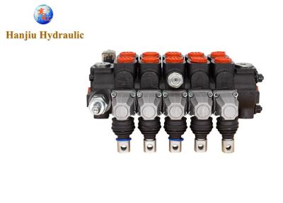 China Electric Control Hydraulic Joystick Valves For Wood Loader Wood Grabber Wood Grapple for sale