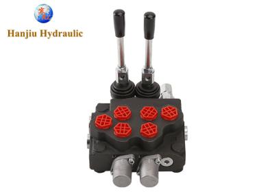 China Walvoil Monoblock Sd5 Compatible Directional Control Valve 2 Bank Spring Return 45 Lpm for sale