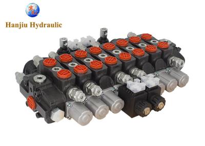 China Wood Grabber Directional Control Valve Walvoil Sd8/8 8 Bank Joystick And Solenoid Control for sale