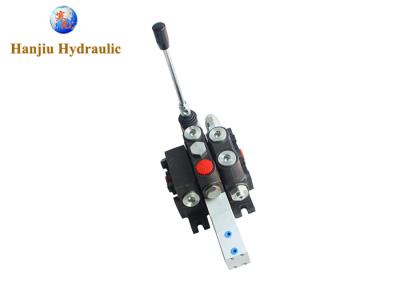 China 1 Spool 350 Bar Sectional Directional Control Valve Manual Pneumatic Control 20-200 Lpm for sale