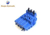 China Directional Control Valve MP80 21gpm Bspp G1/2 Ports 3 Levers Monoblock Hydraulic for sale
