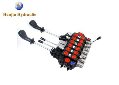 China SD8 Sectional Directional Control Valves Walvoil Replacement With Pressure Regulator for sale