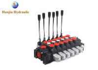 China Manual High Pressure Hydraulic Valve Dcv120 350 Bar 6 Spools For Road Sweepers for sale