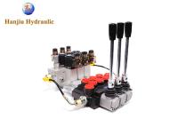China P40 4 Way 3 Position Spring Return Electrohydraulic Control 40 L/Min Monoblock Valves Hydraulic Control Valves for sale