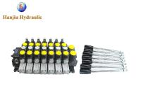 China Hydraulic Command 100 Liters DCV100-7 Section Valves For Road Rescue Vehicle for sale