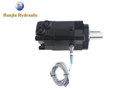 China Disc Valve Hydraulic Motor Key Shaft 32mm G1/2 Port Threads With Speed Sensor OMS315 MS315 BMSY315 for sale