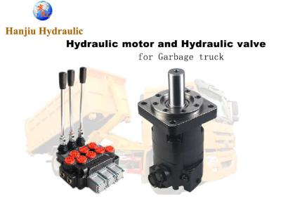 China BMR Orbit Motor And Monoblock Valve P80 For Garbage Truck Hydraulic System for sale