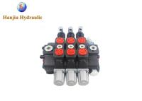 China High Pressure Hydraulic Directional Valve HSSD8 3 Spools Manual Control Type BSPP Ports for sale