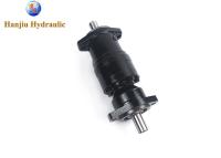 China Double Shaft Hydraulic Motor MRB160C/C 160 Cc/rev, Straight Keyed Shaft 25 Mm 2 Holes Oval Mounting Flange for sale