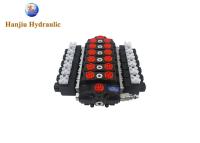 China HSSD8DC 6 Spool Solenoid Directional Hydraulic Control Valve Fit For Agriculture Tractor And Construction Sanitation Mining for sale