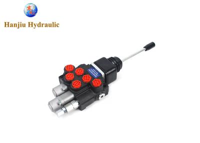China Directional Control Valve 2 Way 40 Liters Joystick Float Position Manual Control Valve for sale
