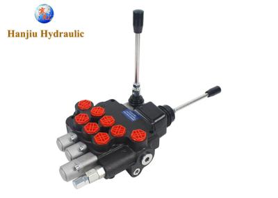 China 3 Bank P80 Hydraulic Valve Standard And Joystick Control With Floating for sale
