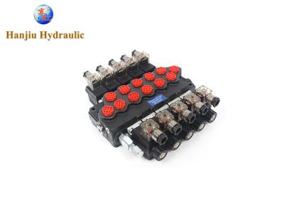 China Electric Hydraulic Control Valve SD5 Series Monoblock Directional Solenoid Valve 40liters for sale