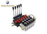 China 05P80 Manual Hydraulic 3 Way Directional Control Valve OEM Spring Return Electro-hydraulic Control for sale
