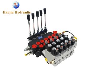 China 05P80 Manual Hydraulic 3 Way Directional Control Valve OEM Spring Return Electro-hydraulic Control for sale