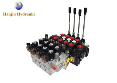 China DCV140/4 3 Way Electric High Pressure Directional Control Valve 350 Bar 24V OEM Spring Return Electro Hydraulic for sale