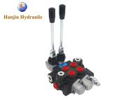 China P40 Series Monoblock Control Hydraulic Valve for motor and cylinder, 40 Liter, 2 Spools,  G 3/8 for sale