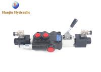 China P80-1 electric control valve with manual brake control, hydraulic solenoid valve for sale