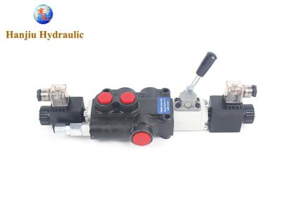 China P80-1 electric control valve with manual brake control, hydraulic solenoid valve for sale