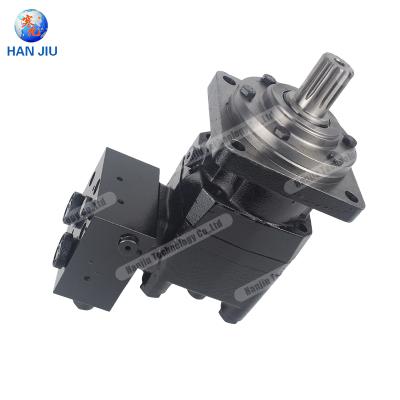 China Hydraulic Motor with External Relief Valve, BMT-160-4-FC-M1, 160 ml/r, 4-Hole Mounting Flange, Splined Shaft for sale