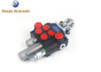 China Hydraulic directional control valve joystick valve 2P40 for backhoe loader and mounted loaders with floating function for sale
