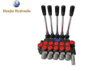 China P40 Hydraulic Directional Valve With Manual Control Multiple Unit Valve Credit for sale