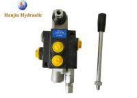 China Hydraulic Single Spool Manual Directional Control Valve Compact Size P40 For Forklift for sale