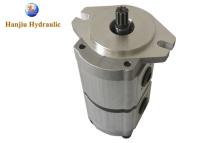 China High Efficiency CBT Series Tendem Gear Pumps For Tractors / Trucks With Spline Shaft Skid Steer for sale