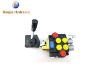 China 2 Spool Hydraulic Joystick Control Valve 11gpm , Double Acting Cylinder for sale