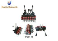 China Manual Hydraulic Directional Control Valves 20L/Min To 200L/Min 1-12 Spool Spring Return Detent Return And Floating for sale
