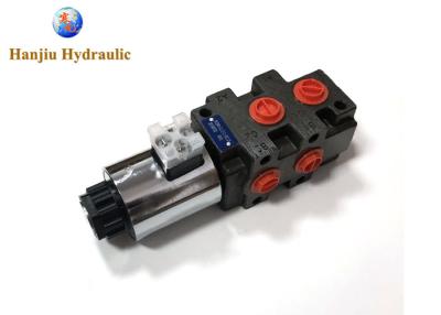 China Solenoid Directional Control Valve 12v 90 L / Min 24gpm Crane Solenoid Sectional Diverter Control Valve for sale