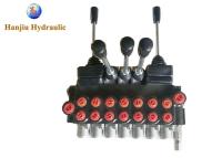 China Hydraulic Control 7 Levers 45 Liters Platform Monoblock Control Valve 7sects Standard Bulgaaria for sale