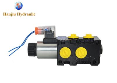 China HSV 6-A Hydraulic Selector Diverter Solenoid Valve 13 GPM 12V DC for sale