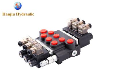 China Badestnost 03 Z50 A ES3 12VDC Hydraulic Directional Electric Control Valves 3 Banks 13gpm for sale