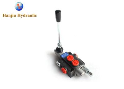 China 40lt P40 Monoblock Hydraulic Directional Control Valve Npt 1/2 Port Size for sale
