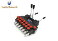 China Joystick Tractor Loader 6 Spools 11gpm Monoblock Hydraulic Directional Control Valve Sae Ports for sale