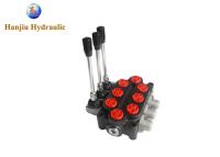 China 3 Spool Monoblock Directional Control Valve Double Acting Cylinder for sale