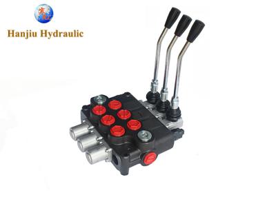 China 120 Liter P120 Three Spool Monoblock Control Valve G 1