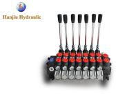 China 60liters Spring Return Double Acting 12v Hydraulic Directional Control Valve For Forestry Machinery for sale