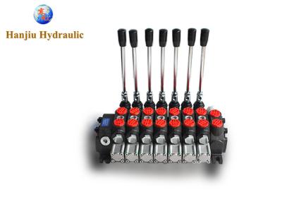 China 60liters Spring Return Double Acting 12v Hydraulic Directional Control Valve For Forestry Machinery for sale