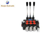 China Hydraulic Agricultural Machines Directional Control Valve 3 Levers 21gpm Monoblock for sale