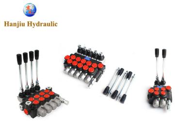 China Hydraulic Solutions Hydraulic Monoblock Valve 6 Spool For Forestry Machinery for sale