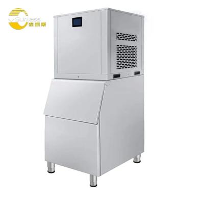 China 100kg - 1000kg Commercial Ice Maker 220V Square Cube Ice Machine For Bar Restaurant Hotel for sale