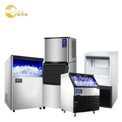 China CE Approved Industrial Ice Making Machine Stainless Steel Ice Cube Making Machine for sale